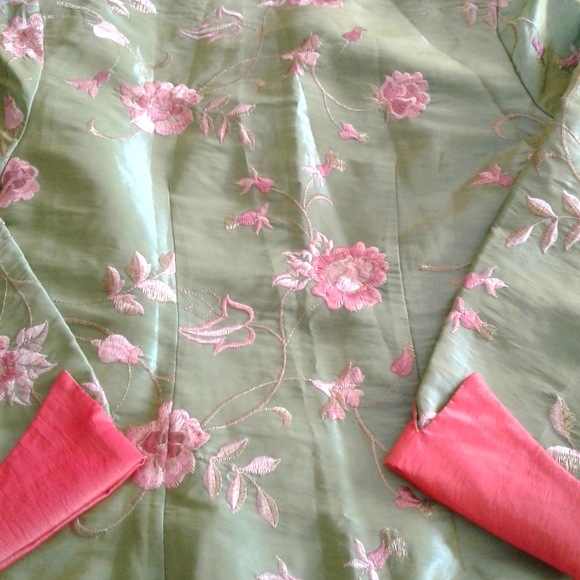Jackets & Coats | Chinese Embroidered Silk Lined Womens Jacket | Poshmark